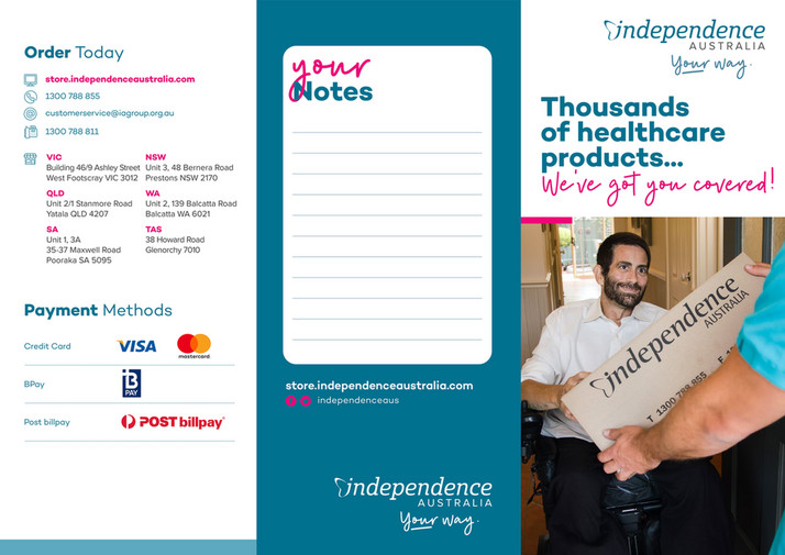 Independence Australia - How to place an order - Page 1